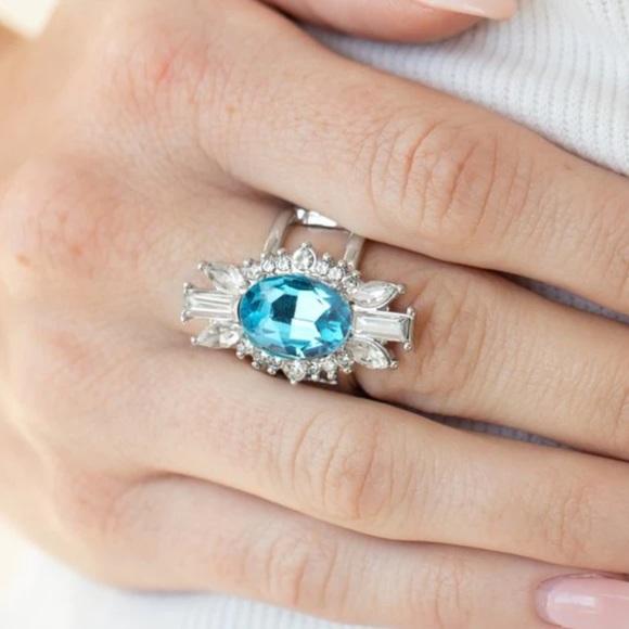 jewelry | Jewelry | Nwt Blue Gem Ring | Poshmark